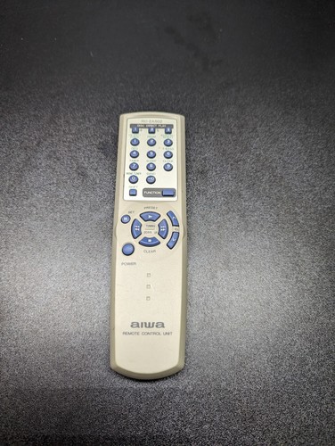 AIWA Remote Control Unit RC-ZAS02 OEM Genuine | eBay