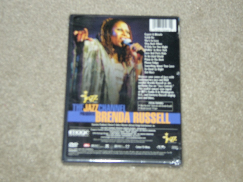 Brand New Factory sealed DVD "Jazz Channel Presents Brenda Russell ...