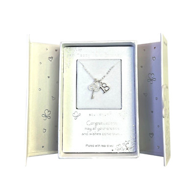 Equilibrium 18th Birthday Keepsake Key Silver Plated Necklace Gift ...