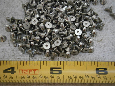 Machine Screws #2/56 x 3/16" Long Flat Socket Head Stainless Lot of 50 ...