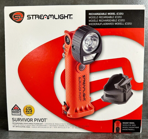 Streamlight No. 91830 Survivor Pivot Magnet LED Flashlight Kit, new | eBay