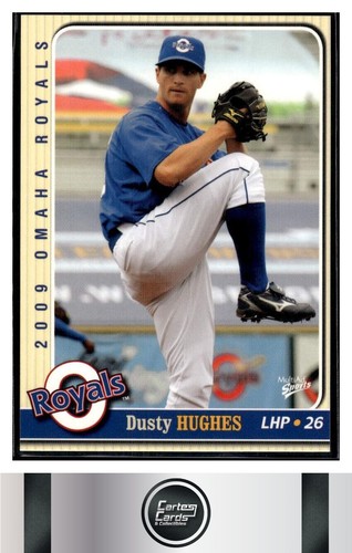 Dusty Hughes 2009 Multi-Ad Omaha Royals #12 Kansas City | eBay