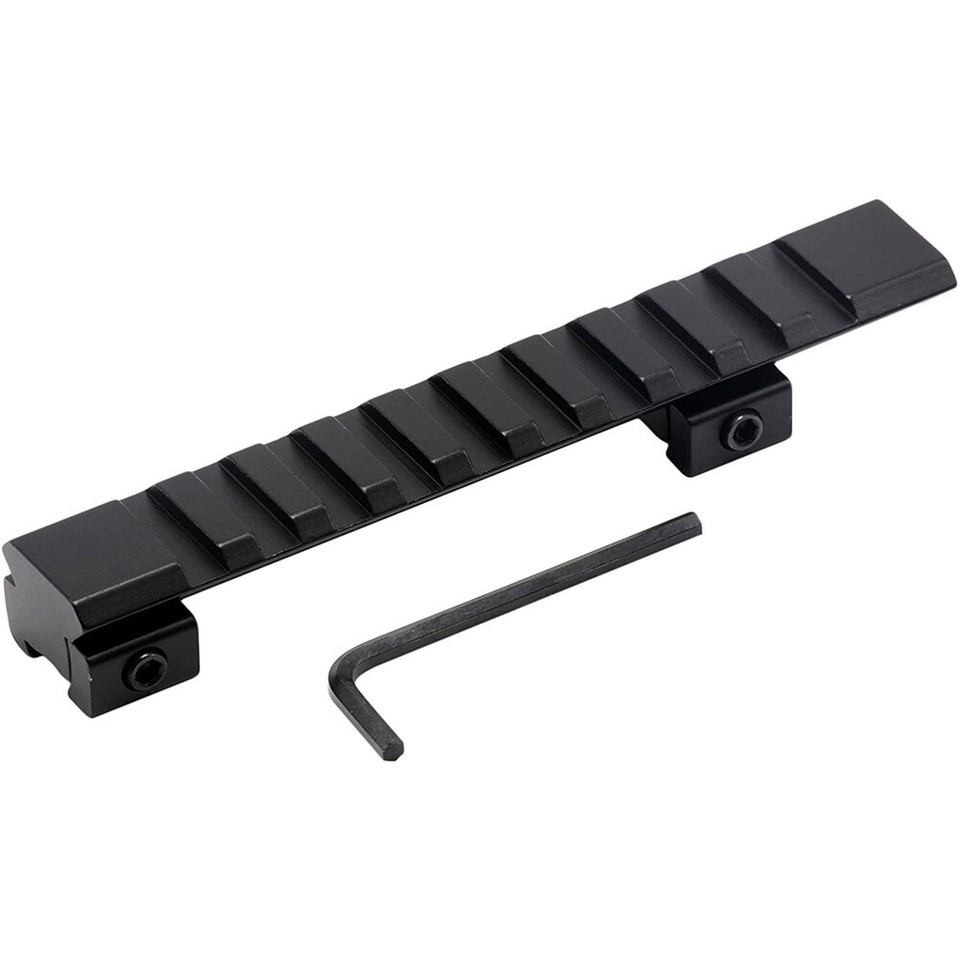 Dovetail 3/8" to 20mm Picatinny Rail Adapter Converter Mount Rail ...