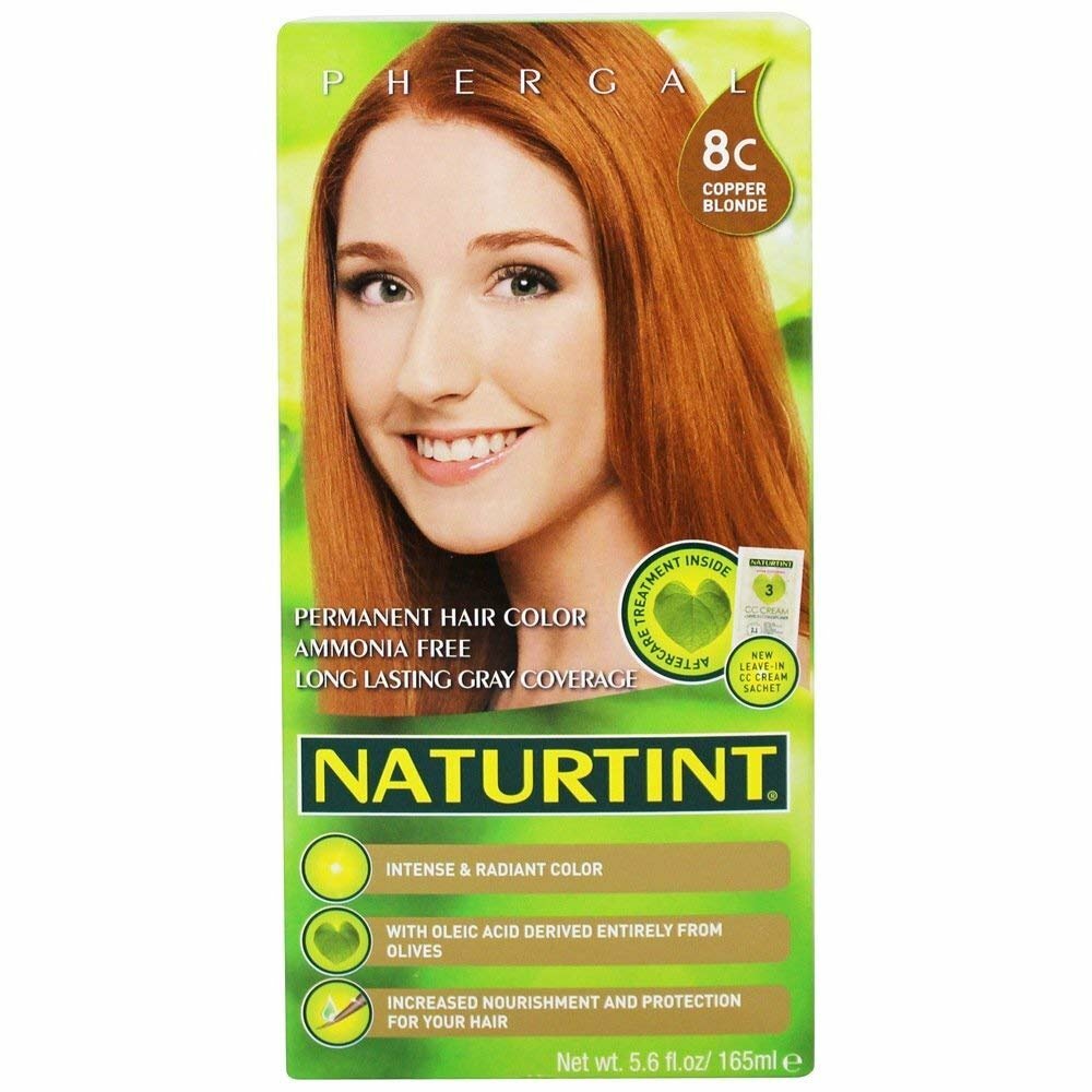 Permanent Hair Color - 8c Copper Blonde 1 Kit by Naturtint for sale ...
