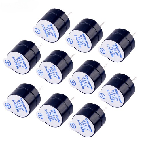 50pcs 5V 12V For Electromagnetic Mini Piezo Buzzers Small Active Buzzer ...
