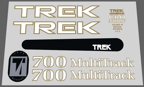 Trek Multitrack 700 decal set | eBay