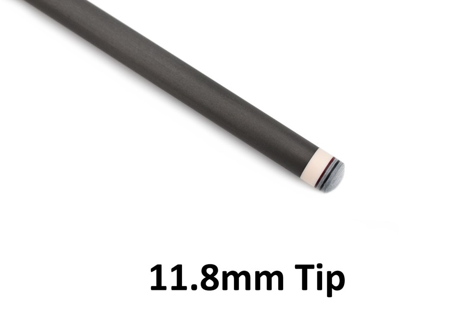 RAVEN Carbon Fiber Pool Cue - Shaft Only (11.8mm, 30") 5/16-18 Tiger ...