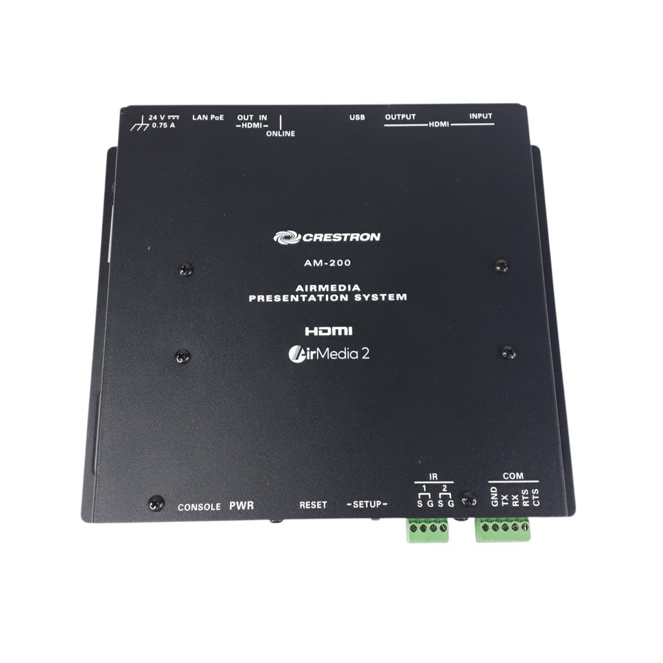 Crestron AM-200 AirMedia Presentation System With Adapter E5263 | eBay