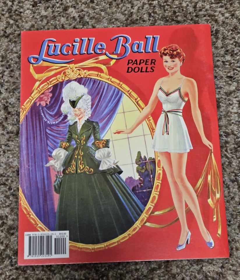 2009 Lucille Ball Paper Dolls Costumes from Du Barry Was a Lady UNCUT | eBay