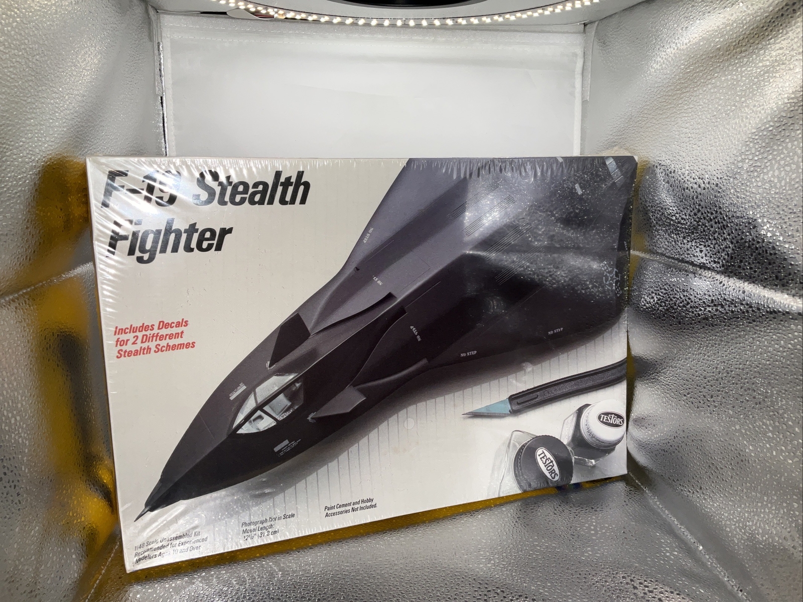 Testors F-19 Stealth Fighter Scale 1/48 Factory Sealed | eBay