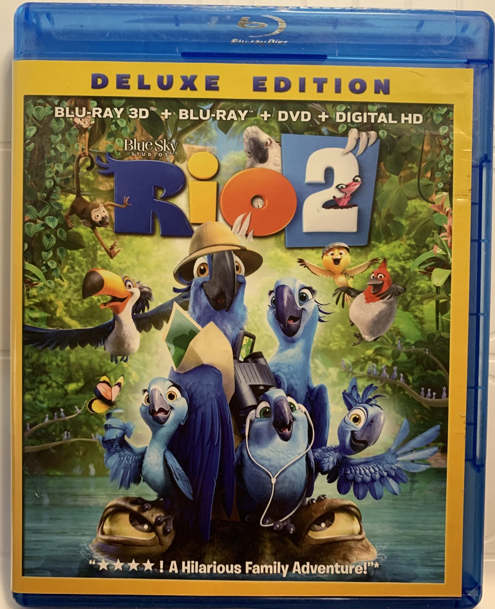 Rio 2 Blu Ray 3d