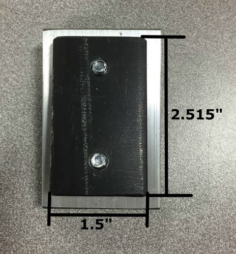 4x D-Rings for Trailer Slide Channels AmeraLite Mission SnoPro Triton ...