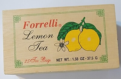 Forrelti Swiss Tea Wood Box 5 1/2" X 2 1/2" | eBay