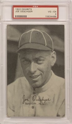 1922 Exhibits Joe Oeschger PSA 4 15634488 | eBay