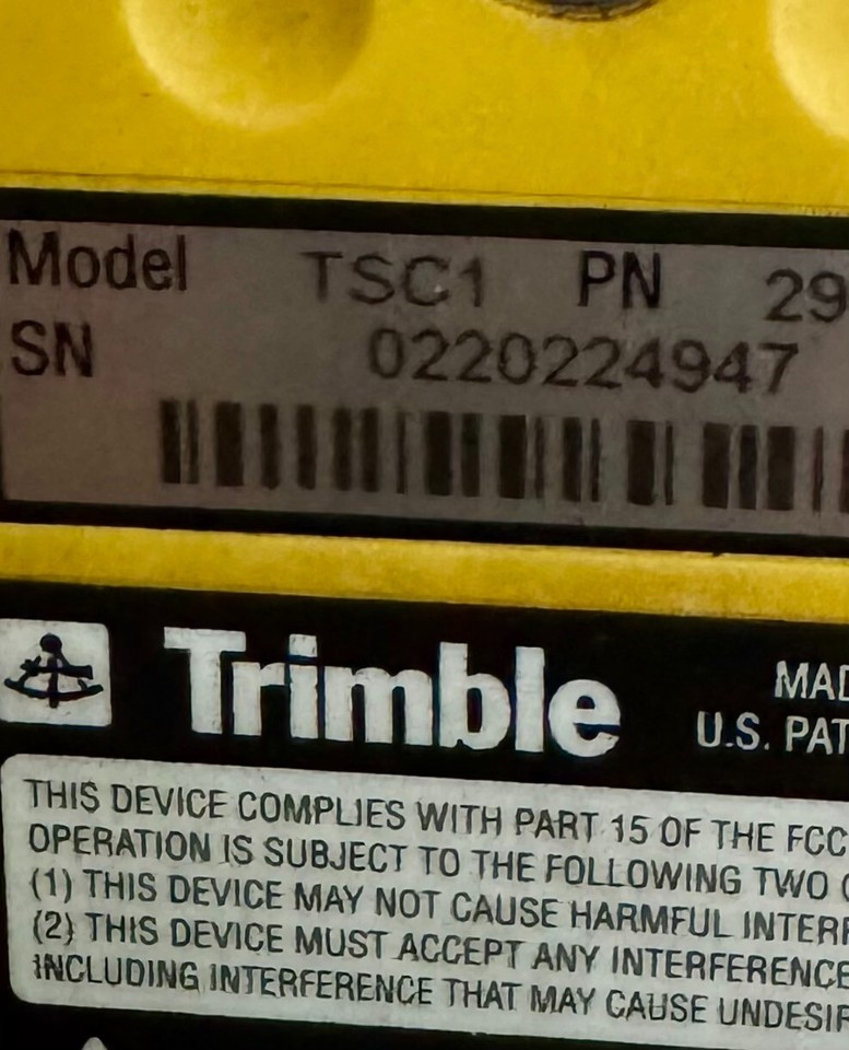 Trimble GPS Equipment Kit Bundle Rover Receiver TSCe Data Collector | eBay