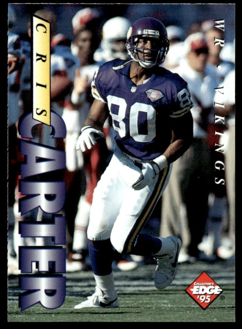 1995 Collector's Edge #122 Cris Carter Minnesota Vikings | eBay
