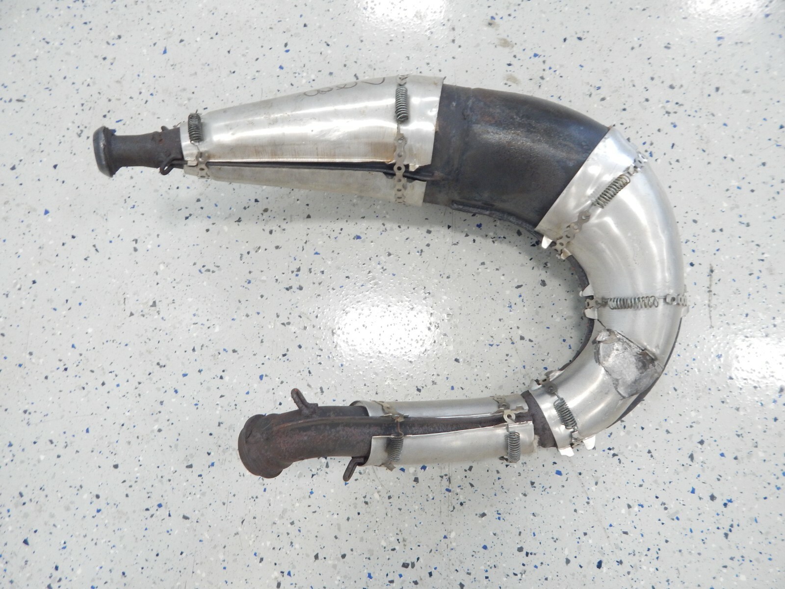 ARCTIC CAT SNOWMOBILE 2001 ZRT 600 TRIPLE TOURING 600 MAG EXHAUST PIPE ...