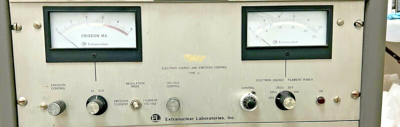 Extranuclear Lab Inc. - Electron Energy Emission Control Type II ...