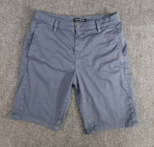 Mavi Jeans Shorts Mens 34 Gray Mike Bermuda Walking Casual Flat Front Preppy | eBay