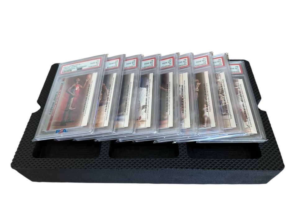 SLAB-SAFE® TT (Triple Threat) – PSA Graded Card Carrying Case (Holds 55 ...