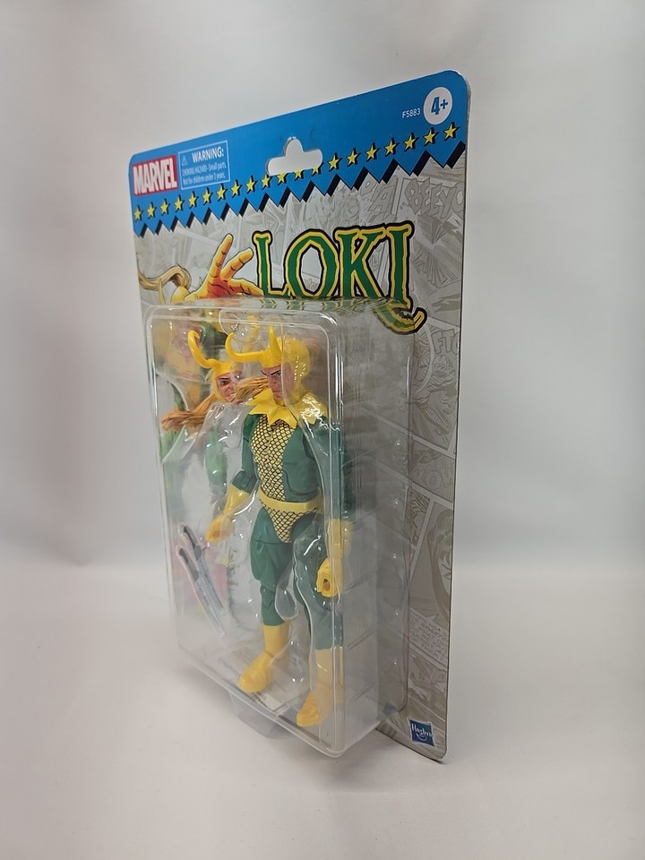 Marvel Legends Retro Series Loki 6" Scale Action Figure Hasbro | eBay