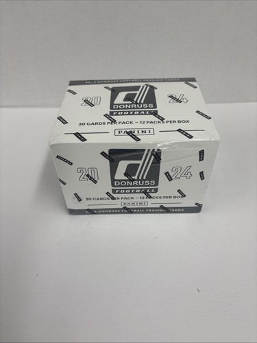 2024 PANINI DONRUSS FOOTBALL NFL FAT PACK CELLO BOX 12 PACK DOWNTOWN ...