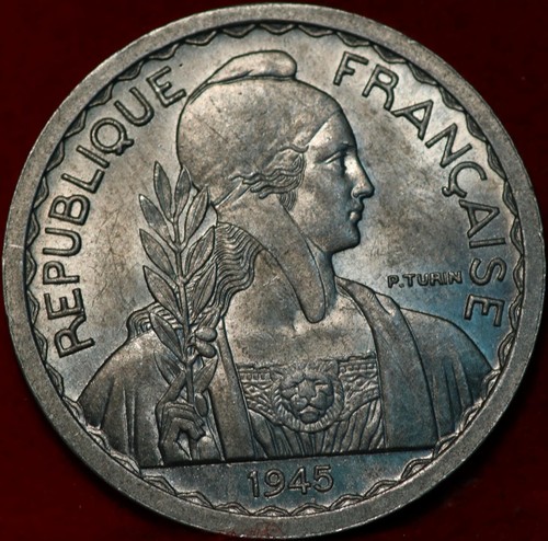 1945 French Indo China 20 Cents Aluminum Foreign Coin | eBay