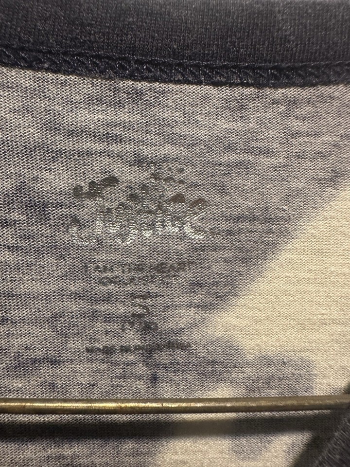 Justice Girls Blue Green Tie Dye Shimmer Logo Short Sleeve T-Shirt 7-8 ...