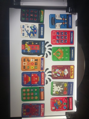Assorted Lot Of Atari Game Cartridge Stickers. 1981 Mattel | eBay
