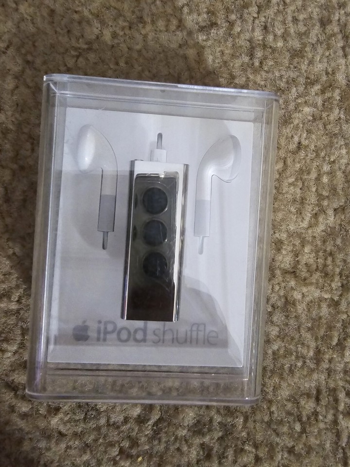 Limited Edition Apple iPod Shuffle 3rd Generation Stainless Steel 4GB ...