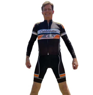 Cable Huston AEOLUS Endurance Sport Long Sleeve Cycling Jersey, Black ...