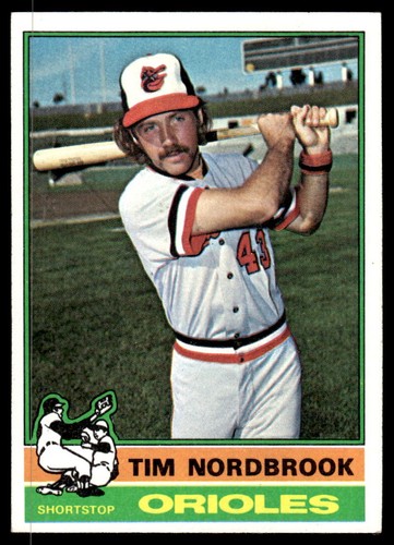 1976 Topps Tim Nordbrook #252 Baltimore Orioles Baseball Card | eBay