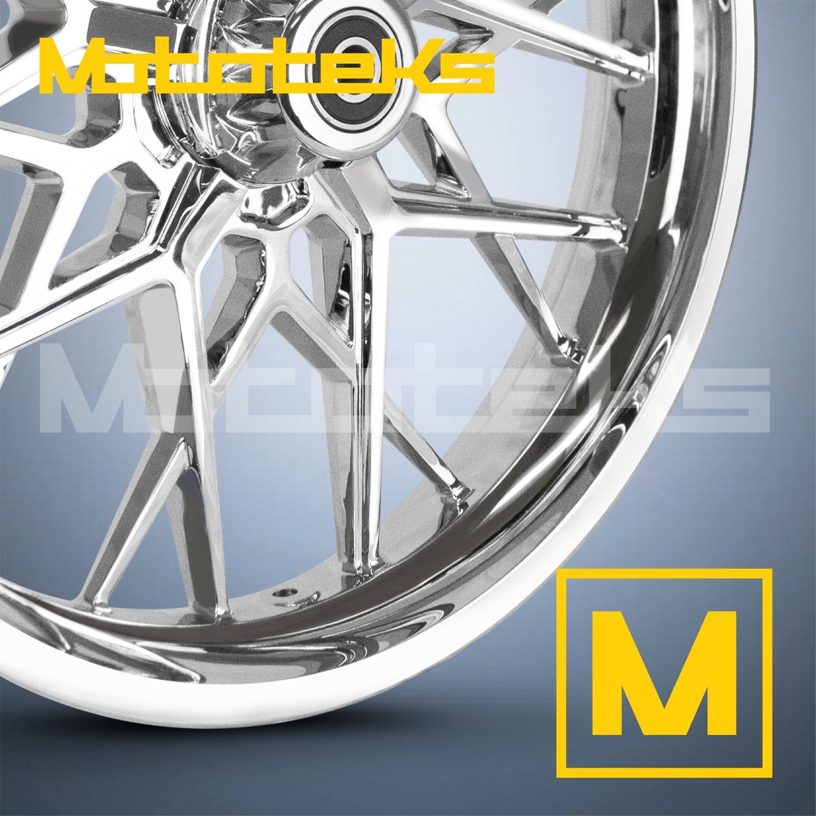 21X3.5 RAZOR MAG WHEEL CHROME FOR HARLEY TOURING MODELS FRONT RIM ...