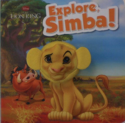 Disney The Lion King Explore, Simba! Finger Puppet Book by Disney Board ...