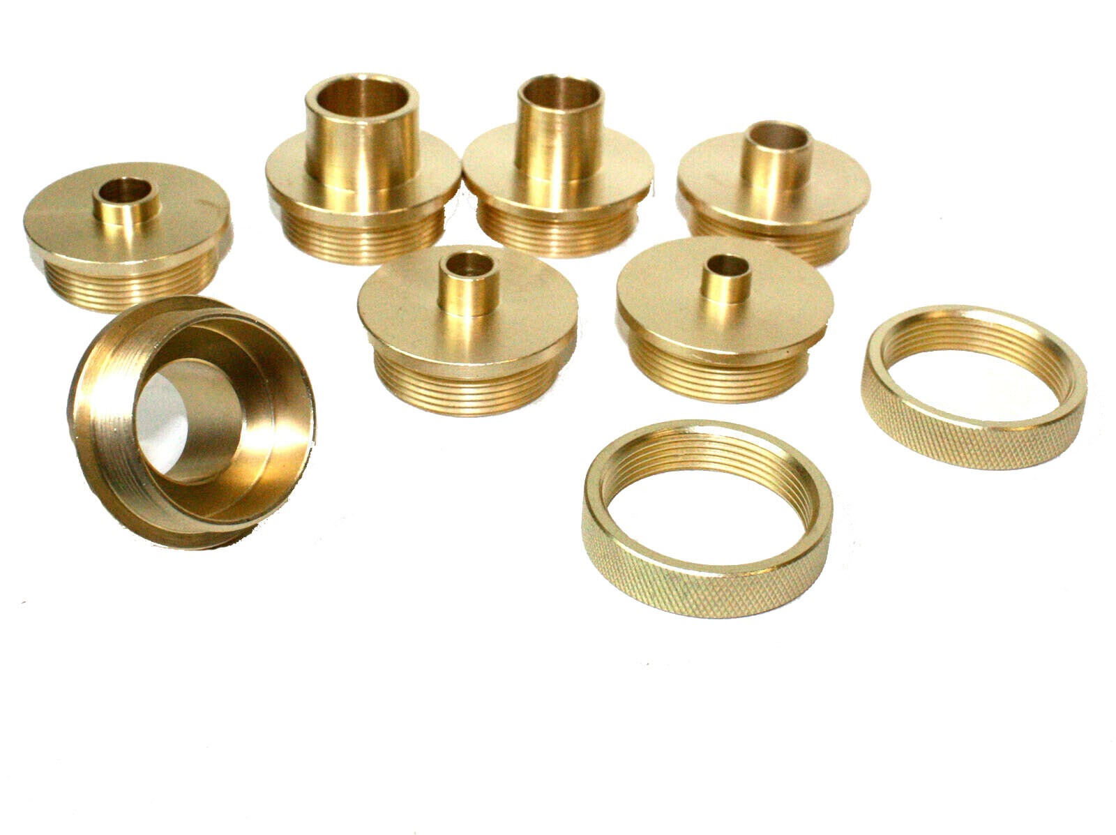 9pcs Brass Router Template Guide Bushing Set 4 Dewalt Porter Cable Skil ...