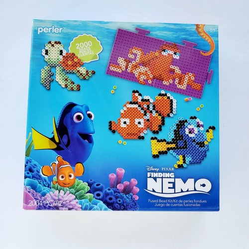 Disney Pixar Finding Nemo Perler Fused Bead Craft Kit 2000 Beads Ages 6 ...