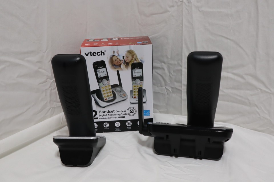 VTech CS5229-2 DECT 6.0 2-Handset Cordless Phones Energy Star | eBay
