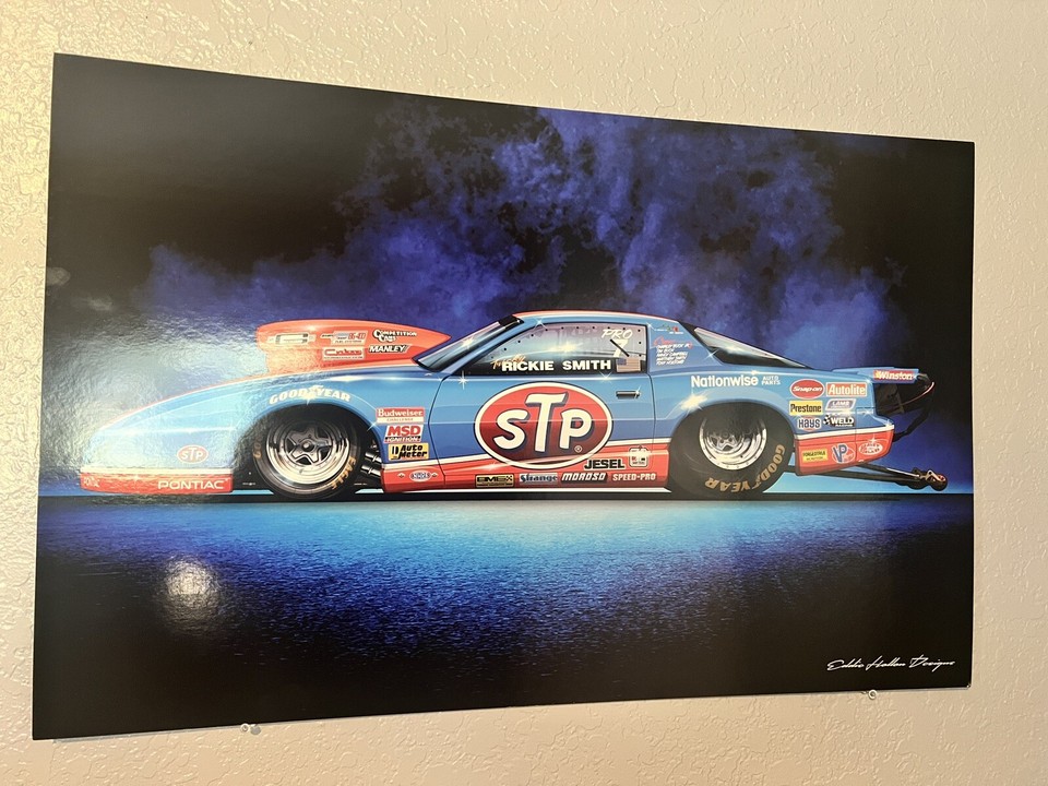 (Ships Free) Poster Bill "Grumpy" Jenkins Vega & Monza Pro Stock ...