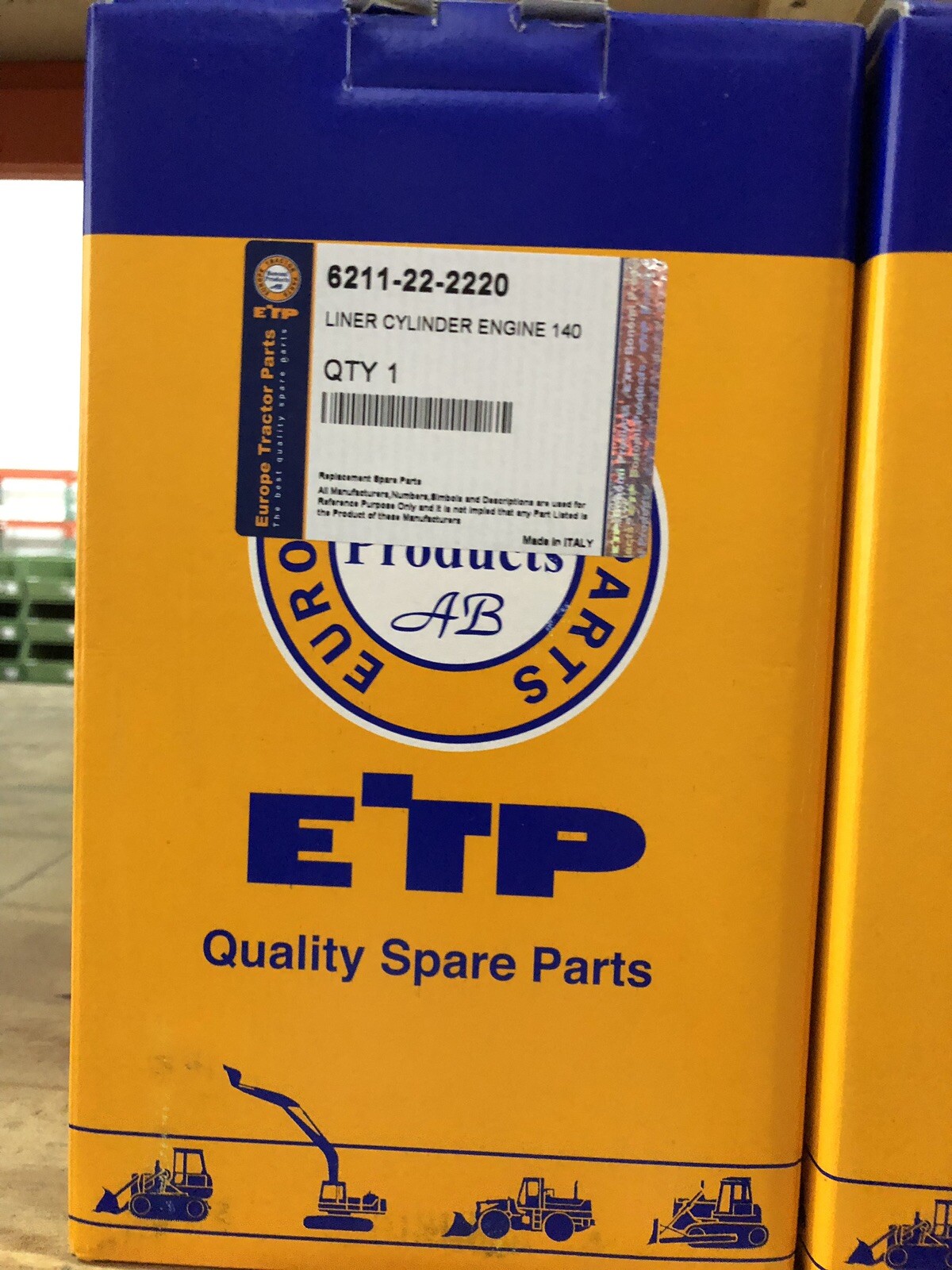 NEW 6211-22-2220 Piston Liner FOR KOMATSU LINER CYLINDER ENGINE 140 | eBay