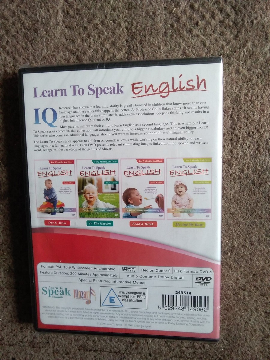 English Language Dvd