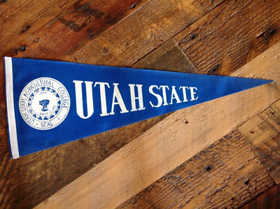 UTAH STATE AGRICULTURAL COLLEGE Pennant The Aggies of Logan, Utah | eBay