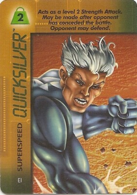 OVERPOWER Quicksilver Superspeed - Mission Control - Marvel | eBay