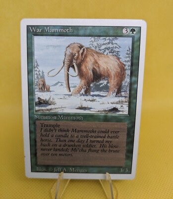 MTG Magic the Gathering War Mammoth (228/306) Revised Edition MP | eBay