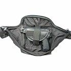 Black Leather Concealed Carry Weapon Fanny Pack Pistol Handgun Waist ...