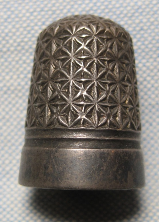 Antique Sterling Silver Plate Dorcas Thimble Made by Charles Horner | eBay