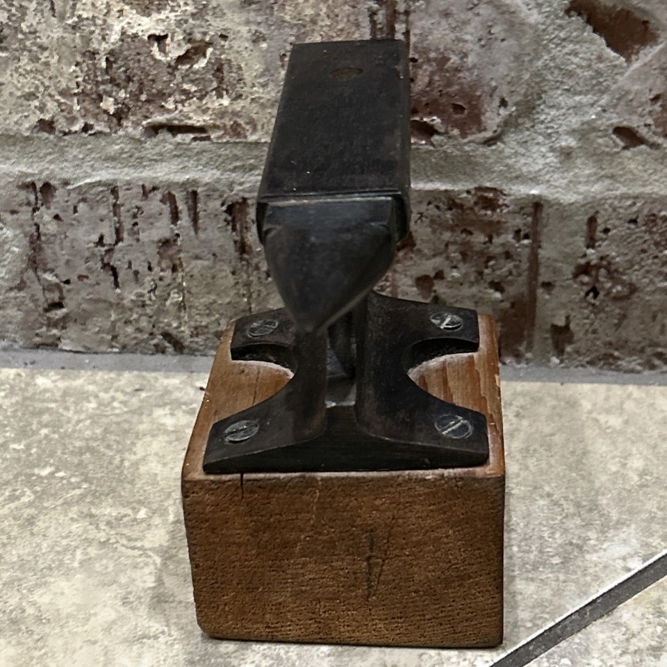 Crafts Jewelers Hobby Anvil Mounted To Wood Block | eBay