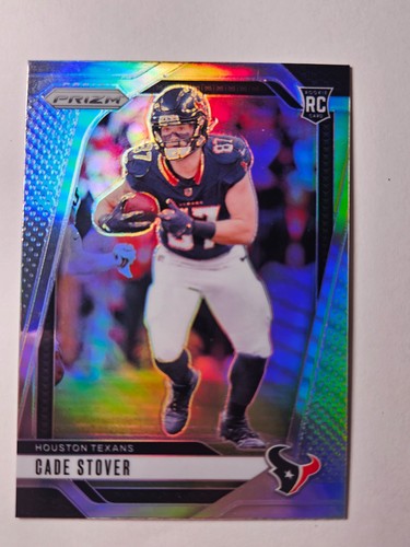 2024 Panini Prizm Cade Stover Silver Prizm #318 (RC) Houston Texans | eBay