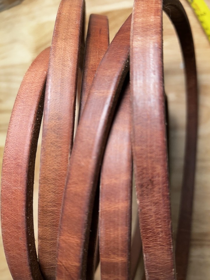 Horse Tack - ’Buckaroo Leather Western Split Reins buckles. 1/2 inch ...