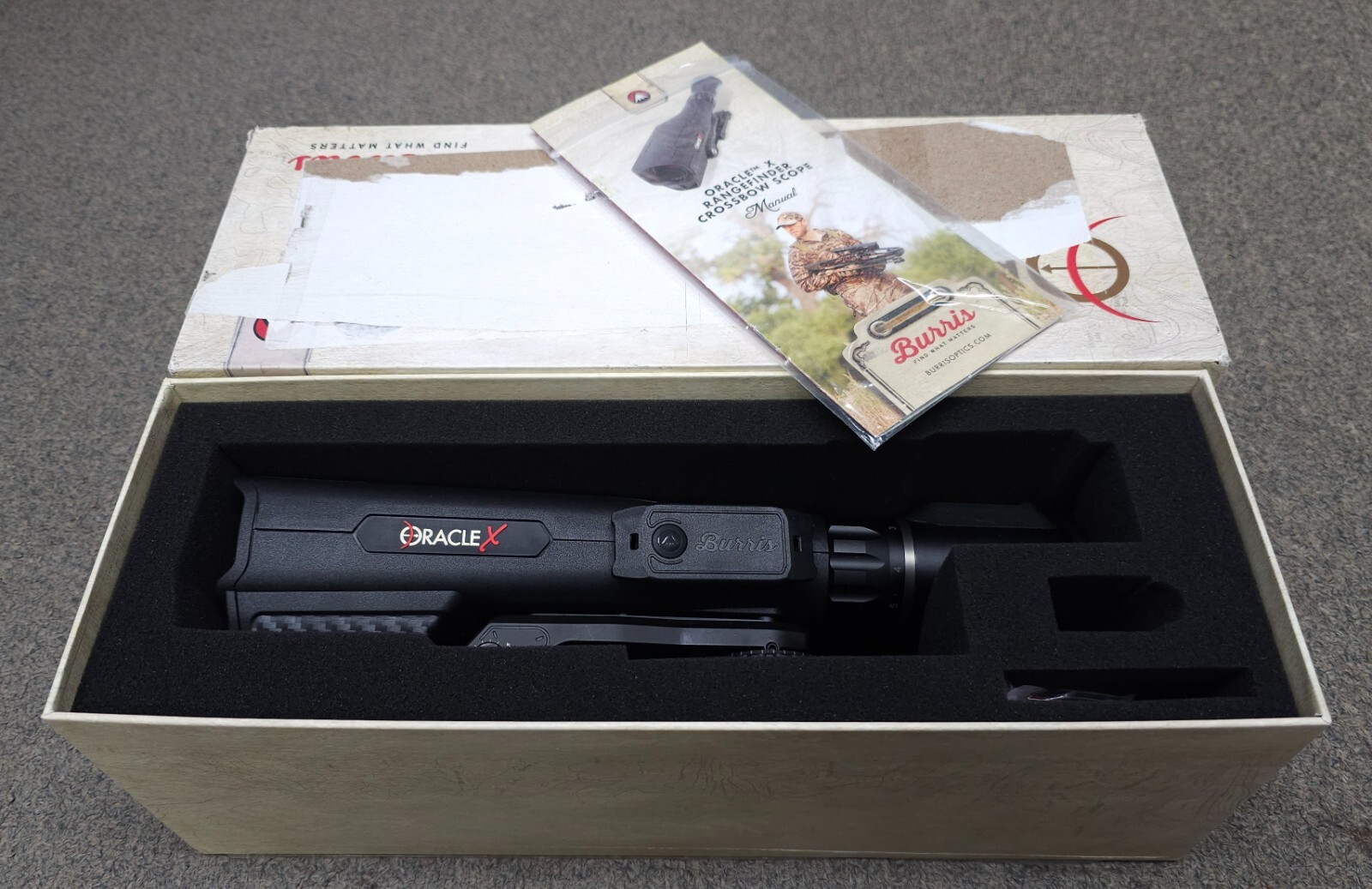 Burris #300410 Oracle X Digital Laser Rangefinding Crossbow Scope ...