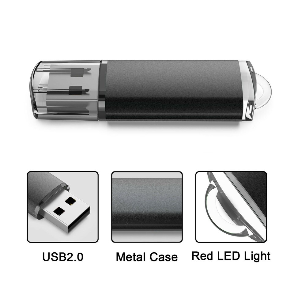 1-50Pcs Lot 1G 2G 4G 8G 16G 32G USB 2.0 Flash Drive Memory Stick Thumb ...